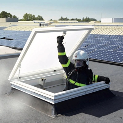 Skylux Manual Roof Access and Fire Escape Skylight 1200x1200