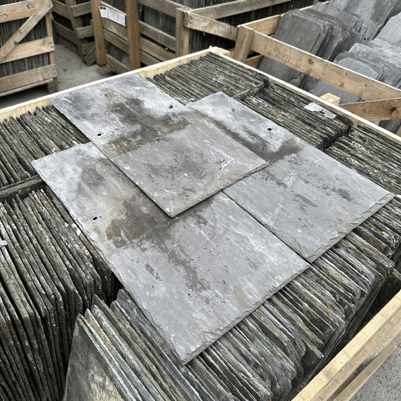 Blue Bangor Slates 24x12 | RoofNStop Roofing Supplies Ireland