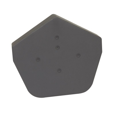 Easy Verge U Angled Ridge Cap Grey