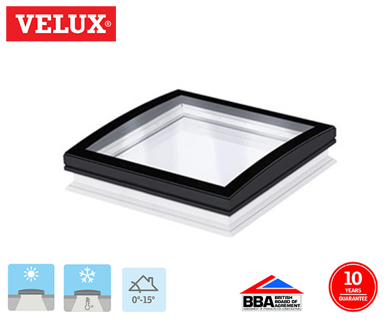 Velux Curved Glass Fixed Rooflight 1000x1500 CFP0073QV