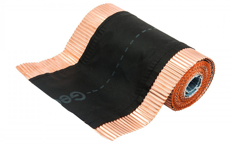 Ventilated Copper Ridge Roll | RoofNStop Ireland