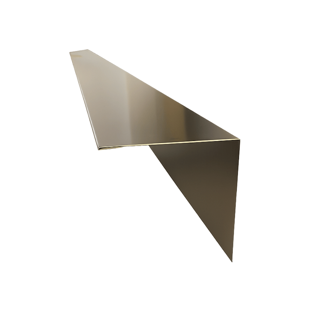 Aluminium Flashing 80x80 x3m Black