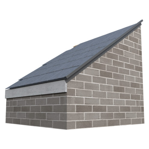 Retro-fit Slate Dry verge Alu 25mmx3m Black | RoofNStop Ireland