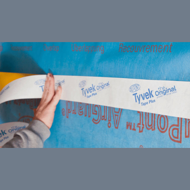 Tyvek Acrylic Tape 75mm x 25m | RoofNStop Ireland