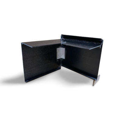 Econo-Trim Internal Corner 150mm Black | RoofNStop Ireland
